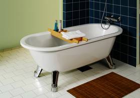 Badkar med tassar Duo - 1680x730 Vitt, med fötter i vitt - Gustavsberg