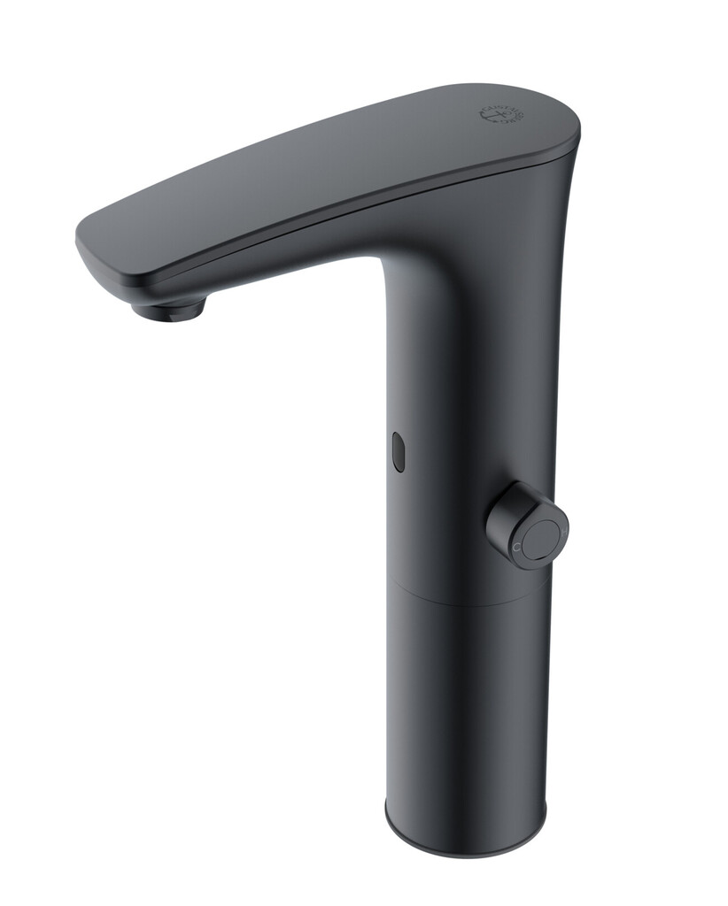 Washbasin mixer Sensoric 1.0 Matt black, lead-free, sensor mixer, 240 ...