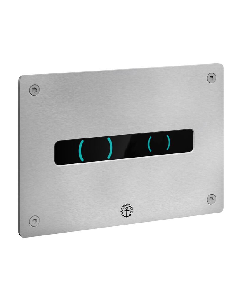 Flush button for fixture XS - sensor controlled wall control panel ...