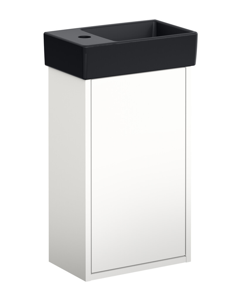 Valamukapp Artic Small White, musta Ebony valamuga, valamu paremal pool ...