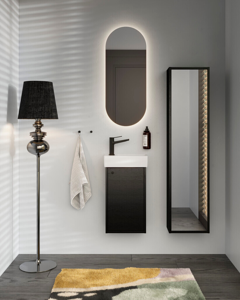 Valamukapp Artic Small Black Ash spoon, valge valamuga, valamu paremal ...